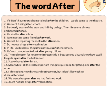 200 Phrasal Verbs List and Sentences, Phrasal Verbs Sentences Examples ...